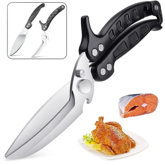 TRAORM | Kitchen | Pro Poultry Shears Stainless Kitchen Scissors ...